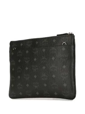 Mcm Pouch-pocket Crossbody Bag - Black