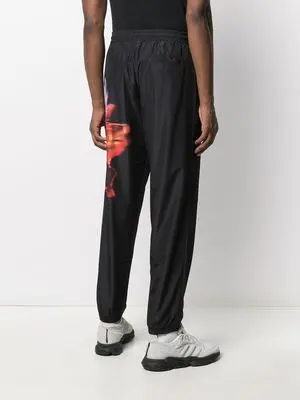 COUNTY OF MILAN Flower Print Track Pants