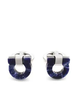 FERRAGAMO Gancini Cufflinks - Silver