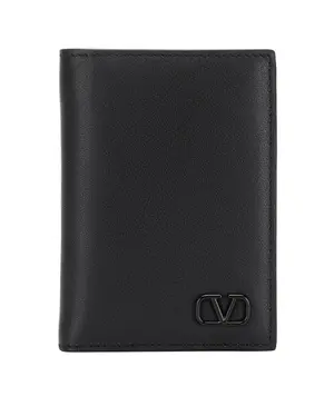 Valentino Garavani Logo Cardholder - Black