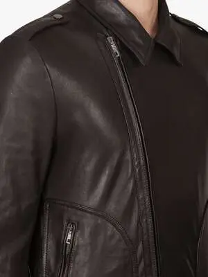 Dolce & Gabbana Leather Biker Jacket