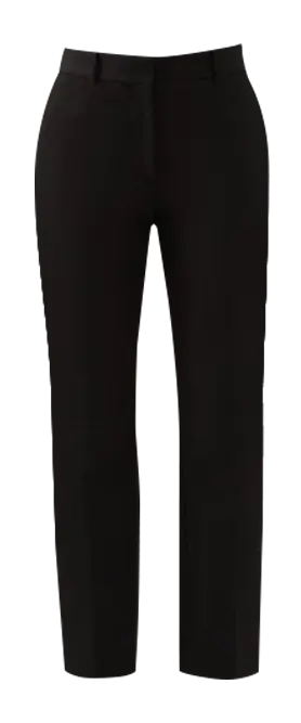 JOSEPH Joseph - Coleman Straight-leg Gabardine Trousers - Womens - Black - 36 FR - Black