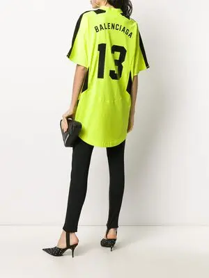 Balenciaga Logo Print Football T-shirt