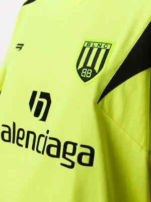 Balenciaga Logo Print Football T-shirt