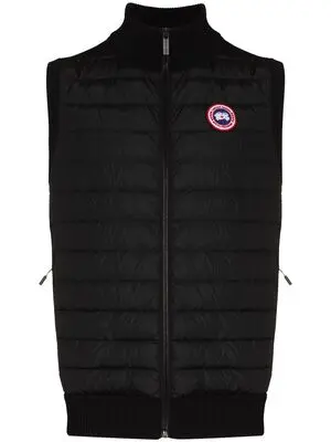 Canada Goose Hybridge Knitted Gilet - Black