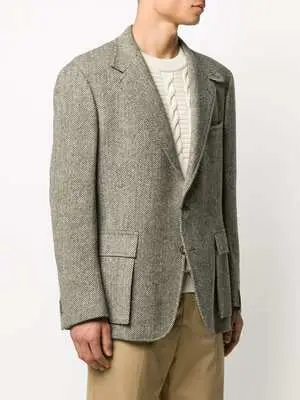Polo Ralph Lauren Herringbone Single-breasted Blazer