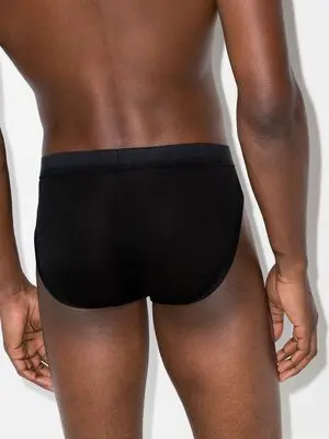 Zimmerli Logo-band Cotton Boxer Shorts - Black