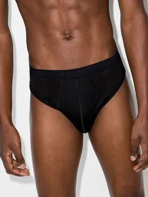 Zimmerli Logo-band Cotton Boxer Shorts