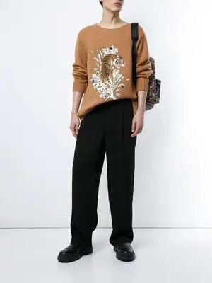 PORTS V Tiger Knit Jumper