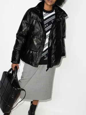 Rains Boxy-fit Puffer Jacket