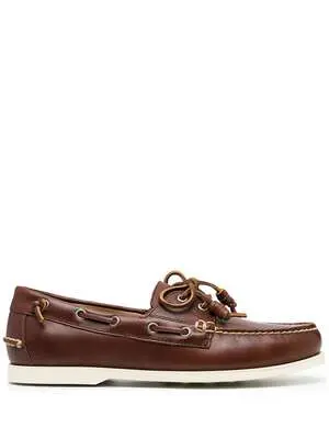 Ralph Lauren Merton Lace-up Loafers - Brown