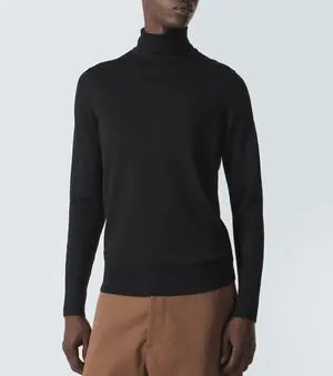 Sunspel Wool Turtleneck Sweater