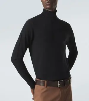Sunspel Wool Turtleneck Sweater
