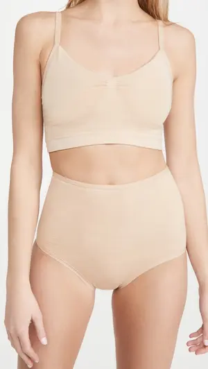 Hatch The Seamless Belly Maternity Briefs - Sand