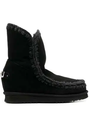 Mou Mid Heel Boots For Women