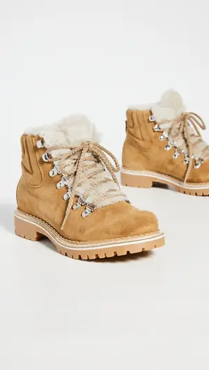 MONTELLIANA 1965 Camelia Shearling Lining Boots