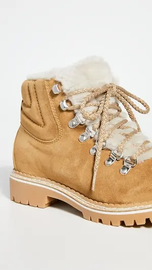 MONTELLIANA 1965 Camelia Shearling Lining Boots