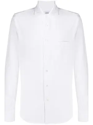 Aspesi Cutaway-collar Pocket Shirt