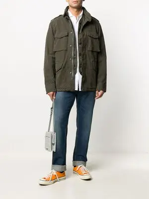 Aspesi Cutaway-collar Pocket Shirt