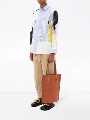 JW Anderson Debossed-logo Tote Bag