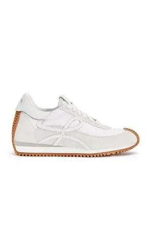 Loewe Flow Runner Suede And Nylon Sneakers  It 41 White-37