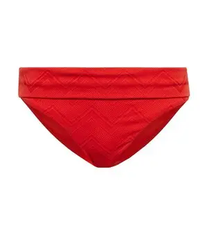 Melissa Odabash Brussels Bikini Bottom - Red