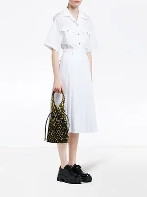 Prada Printed Nylon Mesh Bag