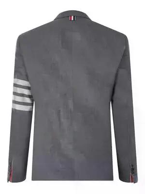 Thom Browne 4-bar Wool Blazer - Grey