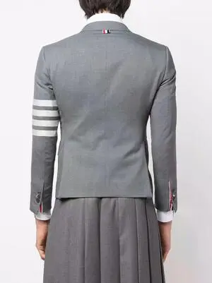 Thom Browne 4-bar Wool Blazer - Grey