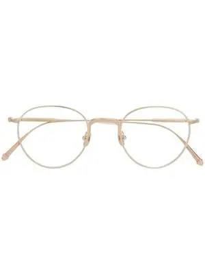 Matsuda Round Frame Glasses - Gold