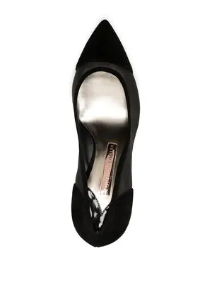 SOPHIA WEBSTER Jasmine Crystal-embellished Mesh Pumps