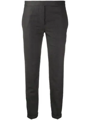 Thom Browne Cropped Tailored Trousers - Grey