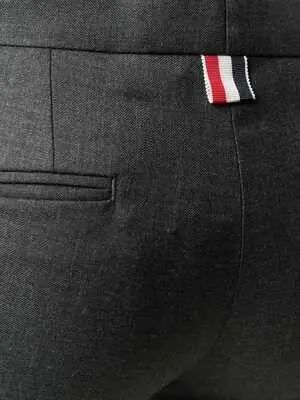 Thom Browne Cropped Tailored Trousers - Grey