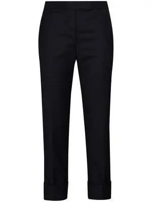 Thom Browne Super 120s Cropped Wool Trousers
