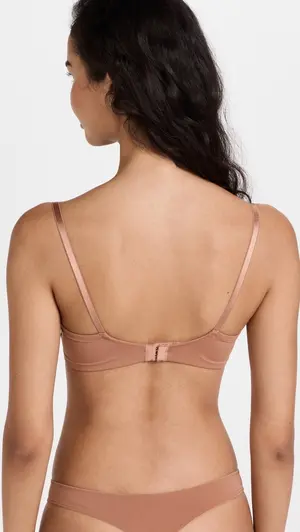 SKARLETT BLUE Entice Balconette Bra - Gleam/terracotta