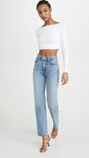 Susana Monaco Scoop Back Crop Top