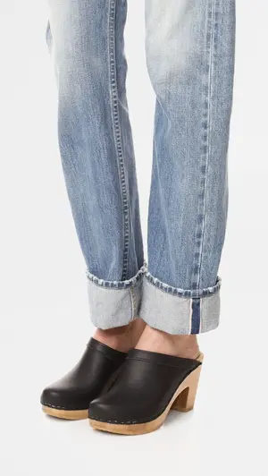 No.6 Old School High Heel Clogs