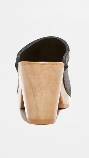 No.6 Old School High Heel Clogs