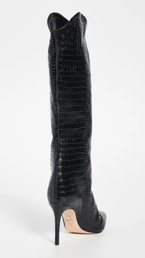 Schutz Maryana Croc Tall Boots