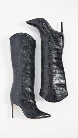 Schutz Maryana Croc Tall Boots