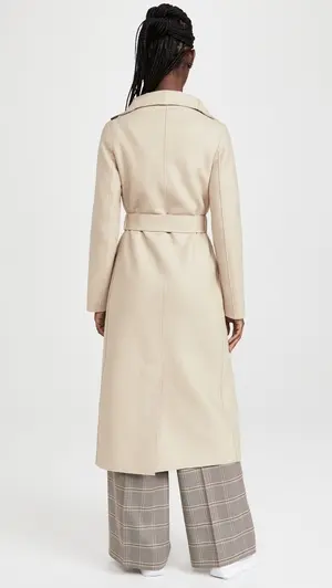 Harris Wharf London Volcano Coat - Almond
