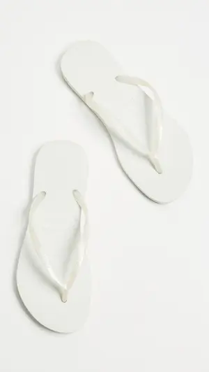 Havaianas Slim Flip Flops - White