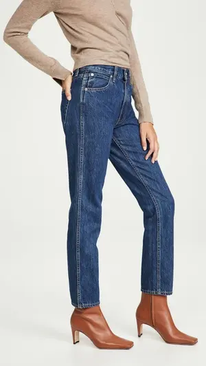 SLVRLAKE Virginia Tapered Leg Jeans