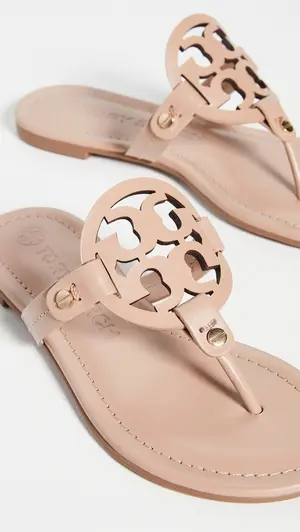 Tory Burch Miller Thong Sandals - Light Sand