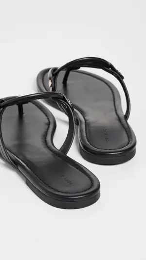 Tory Burch Miller Thong Sandals - Black