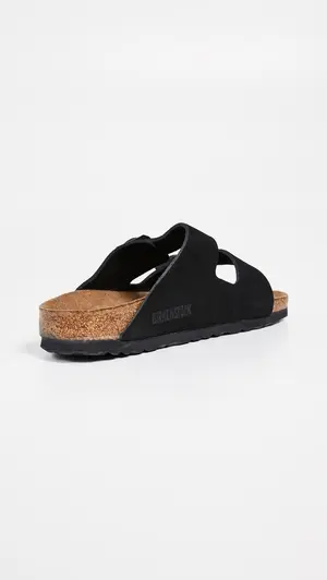 BIRKENSTOCK Arizona Soft Footbed Sandals - Black