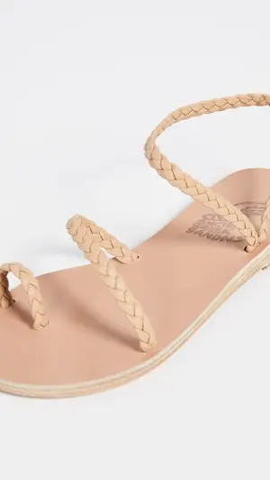 ANCIENT GREEK SANDALS Eleftheria Sandals - Natural