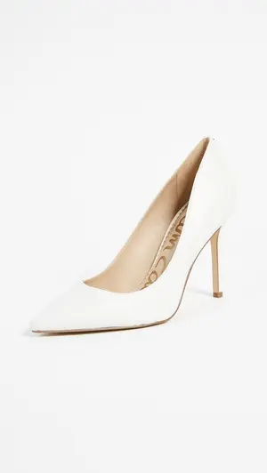 Sam Edelman Hazel Pumps - Bright White