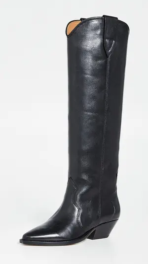Isabel Marant Étoile Denvee High Boots - Black