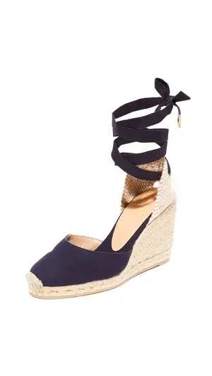 CastaÑer Carina Wedge Espadrilles Marino